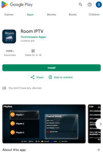 Room IPTV Player - Installation and Activation Guide - IPTV Tester
