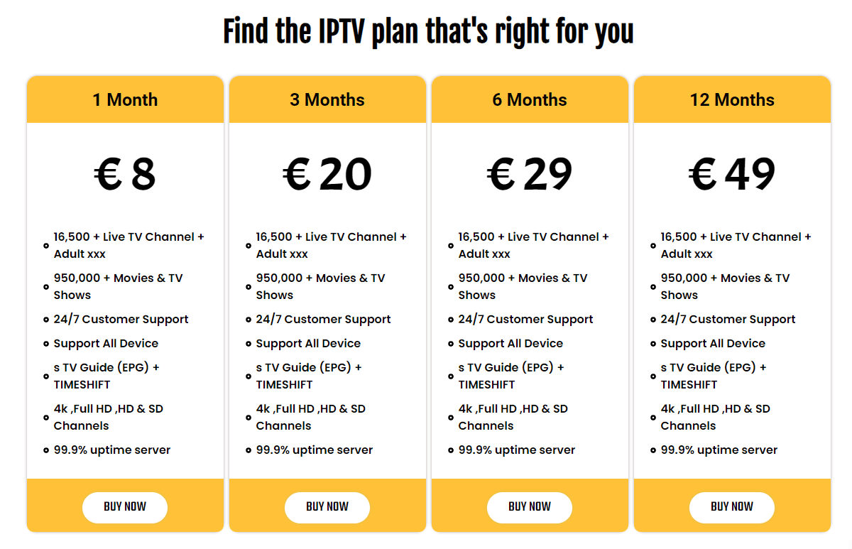 Cyprus IPTV - Stream 23,500+ Channels & 950,000+ VOD for €8 - IPTV Tester