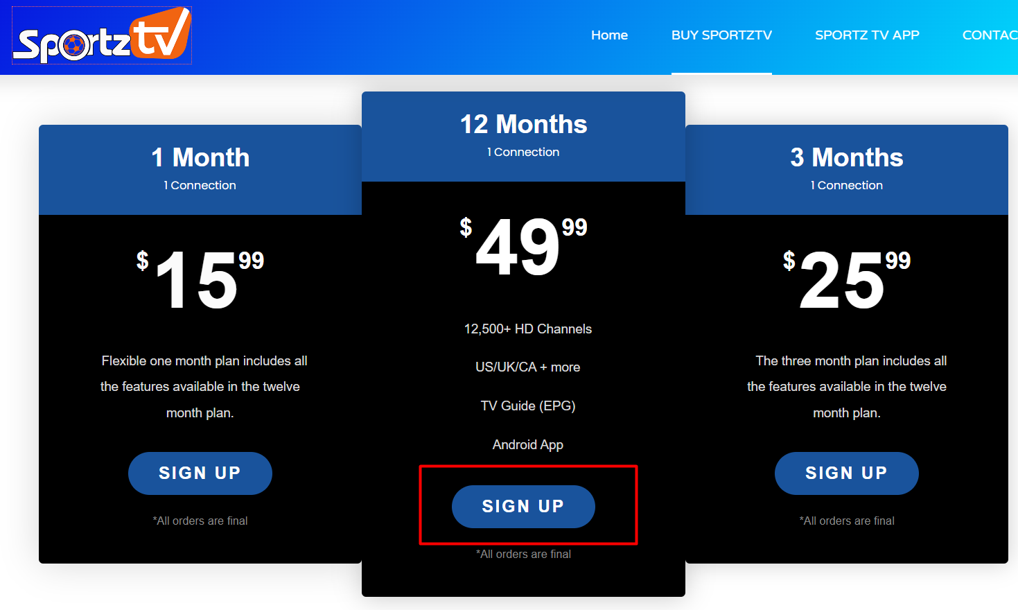 Sportz TV IPTV: Stream 13,300+ Live Channels and 5,000 VODs - IPTV Tester