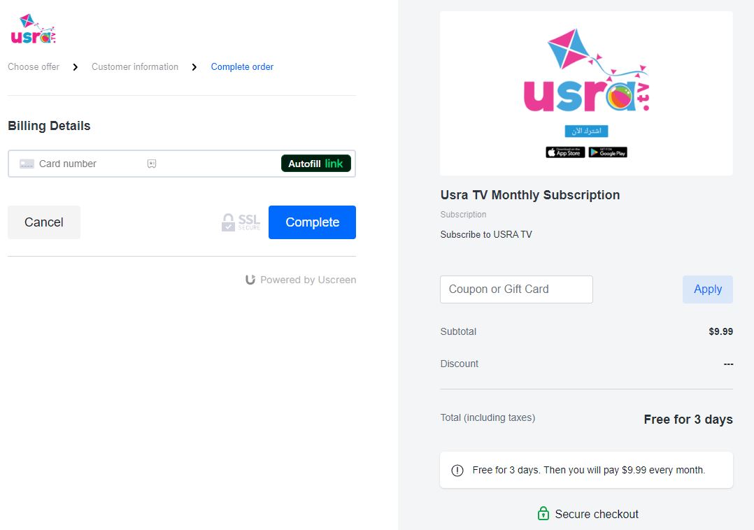 Usra IPTV - Watch Cartoon Films and Educational Videos - IPTV Tester