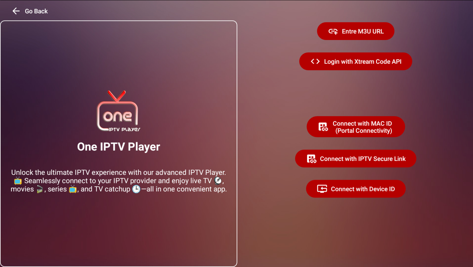 One IPTV Player - Installation and Set Up Guide - IPTV Tester